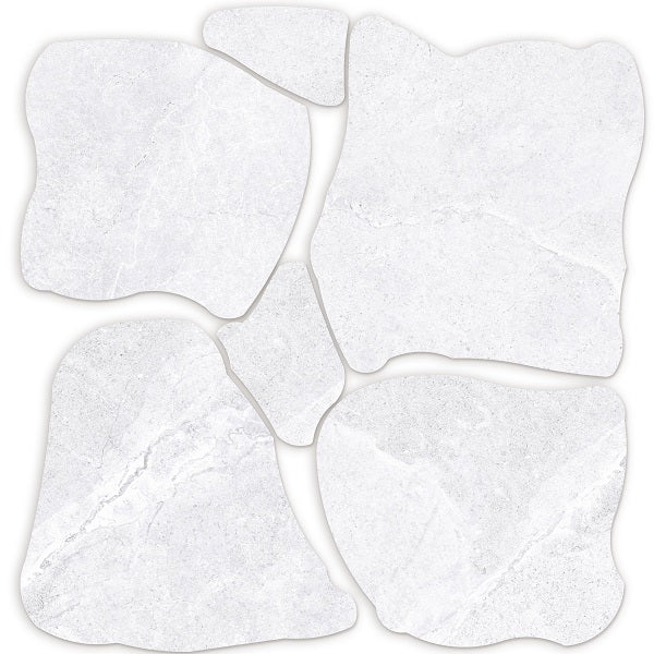 Limestone Moon Crazy Pave - Kaolin Surfaces