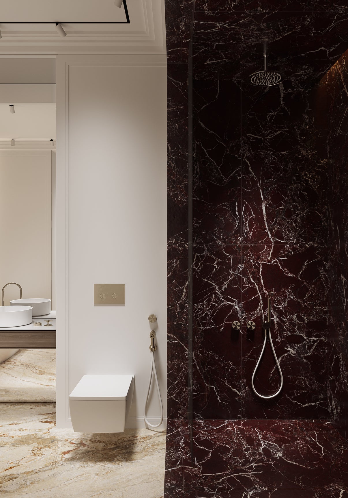 Rosa Levanto Porcelain Tiles - Timeless Stone - Kaolin Surfaces
