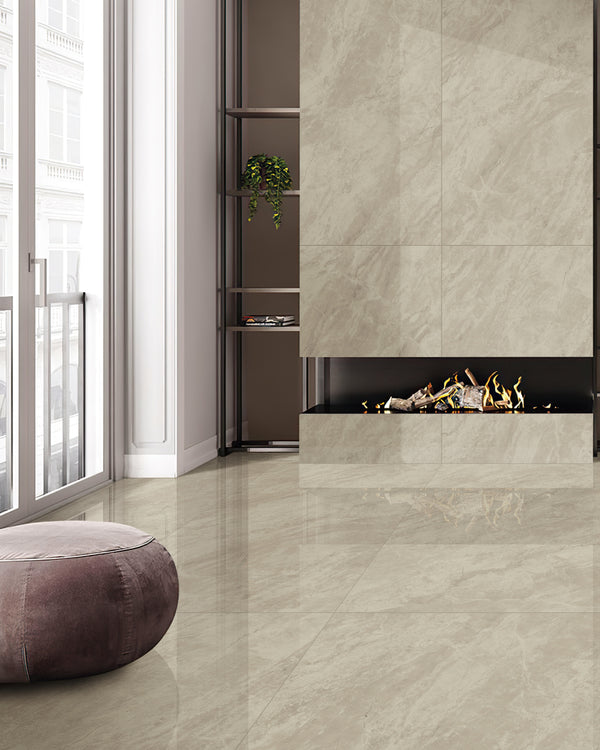 Taj Mahal Polished Precious Stone - Kaolin Surfaces