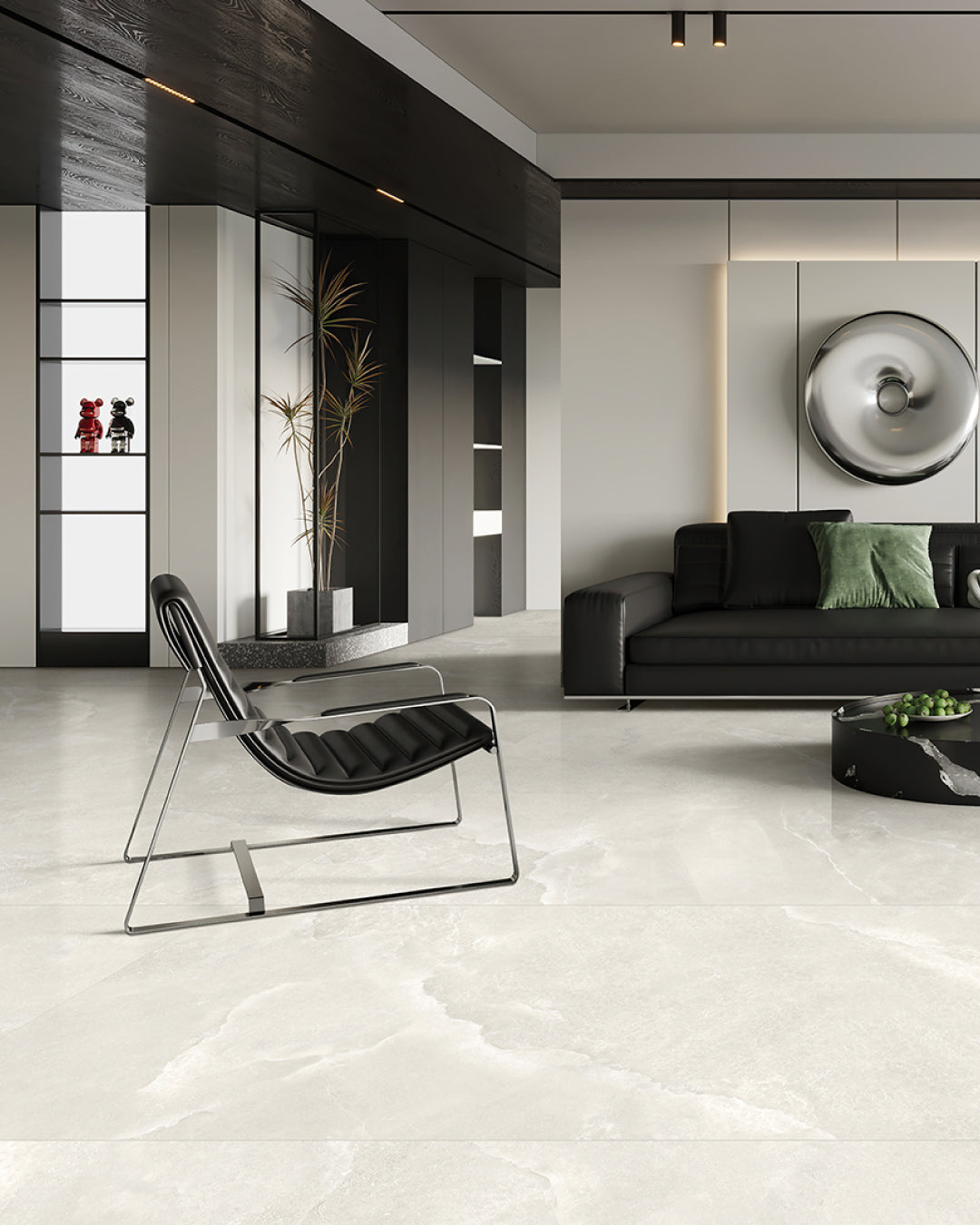 Crema Perla Porcelain Tiles - Precious Stone - Kaolin Surfaces