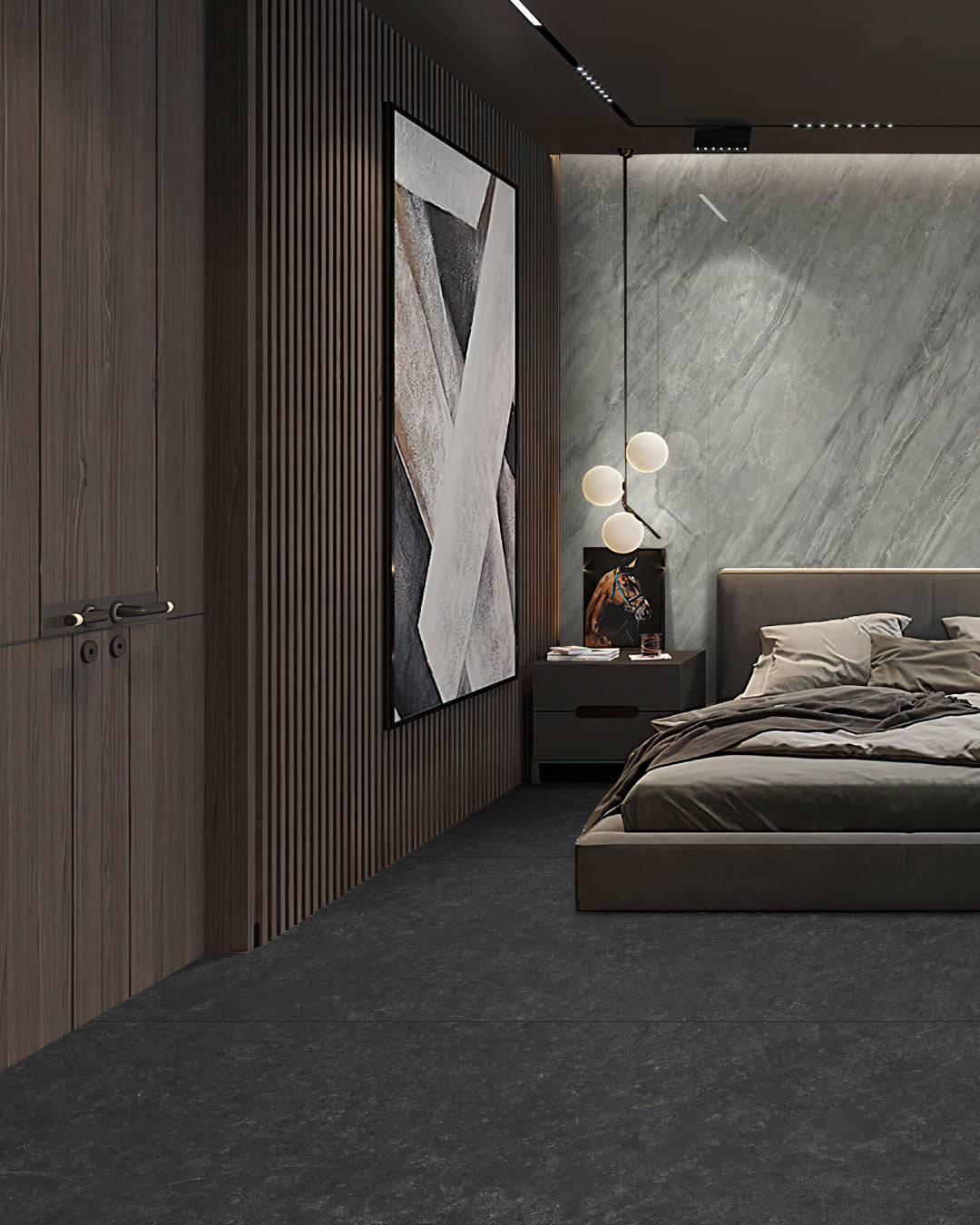 Belgium Bluestone Porcelain Tiles - Matte Stone - Kaolin Surfaces