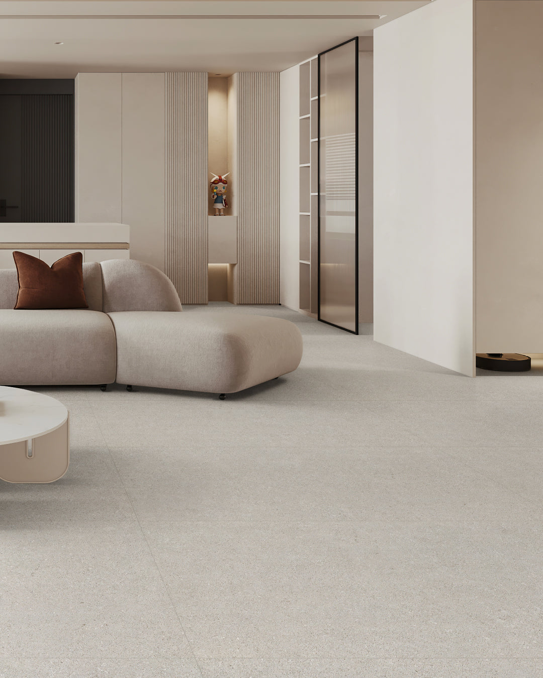 Concrete Porcelain Tile Collection - Kaolin Surfaces