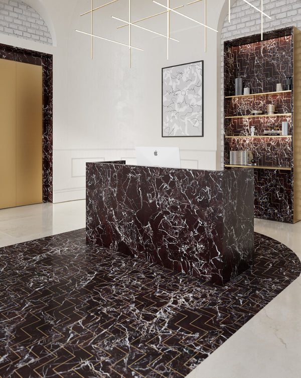 Rosa Levanto Porcelain Tiles - Timeless Stone - Kaolin Surfaces