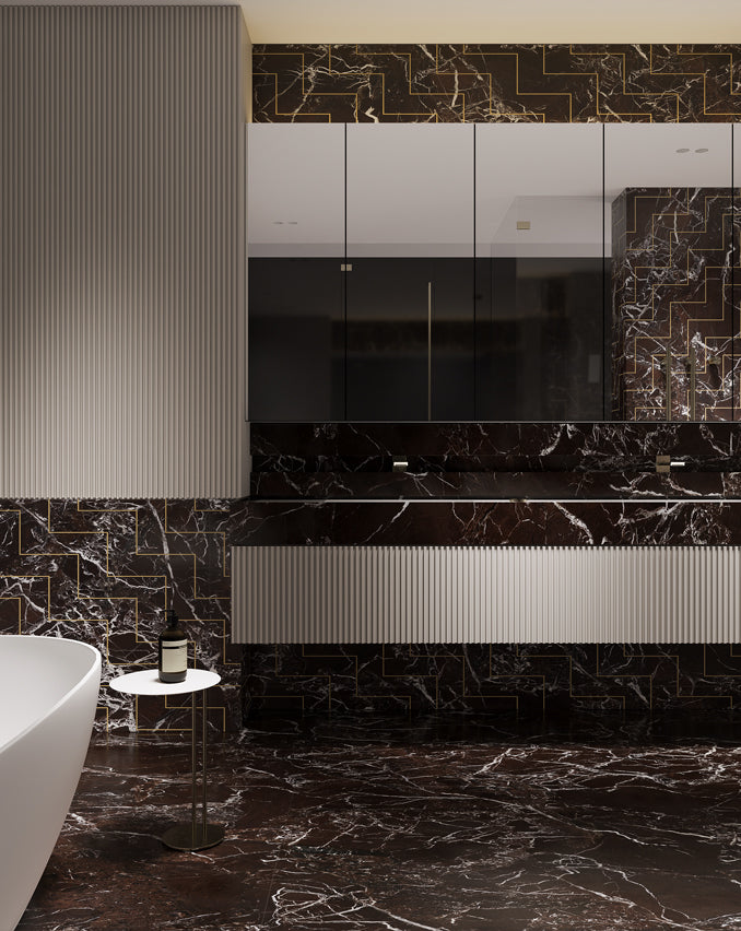 Rosa Levanto Porcelain Tiles - Timeless Stone - Kaolin Surfaces