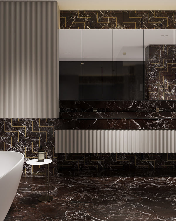 Rosa Levanto Porcelain Tiles - Timeless Stone - Kaolin Surfaces