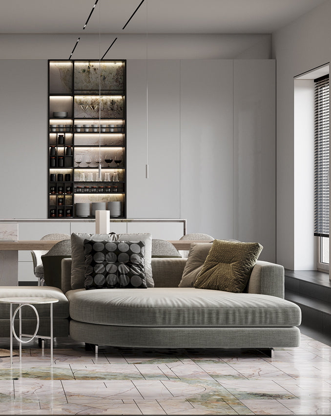 Pink Patagonia Quartzite - Customisable Porcelain Tiles - Kaolin Surfaces