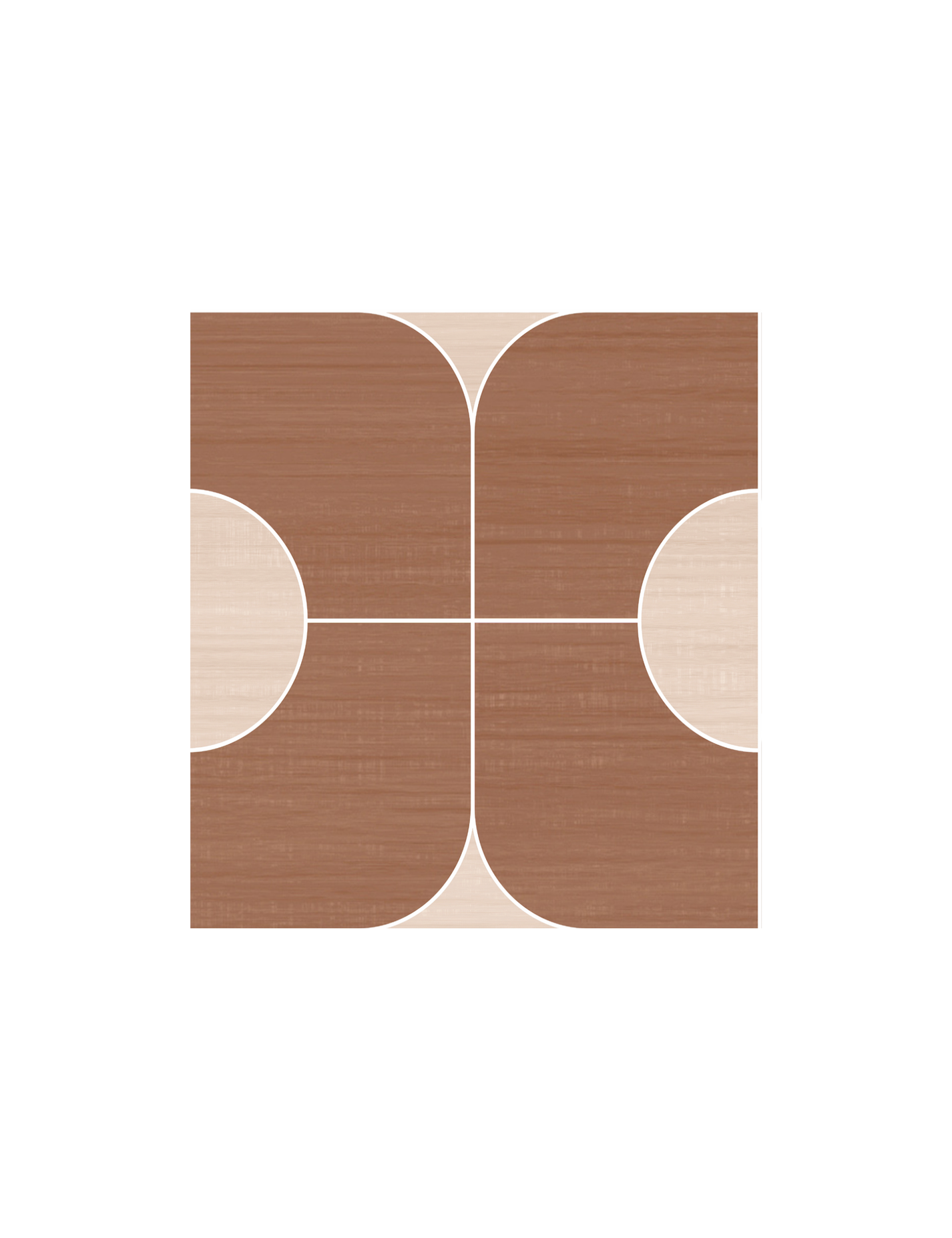 Coraline / Nutmeg Cream - Mosaic Tiles - Kaolin Surfaces