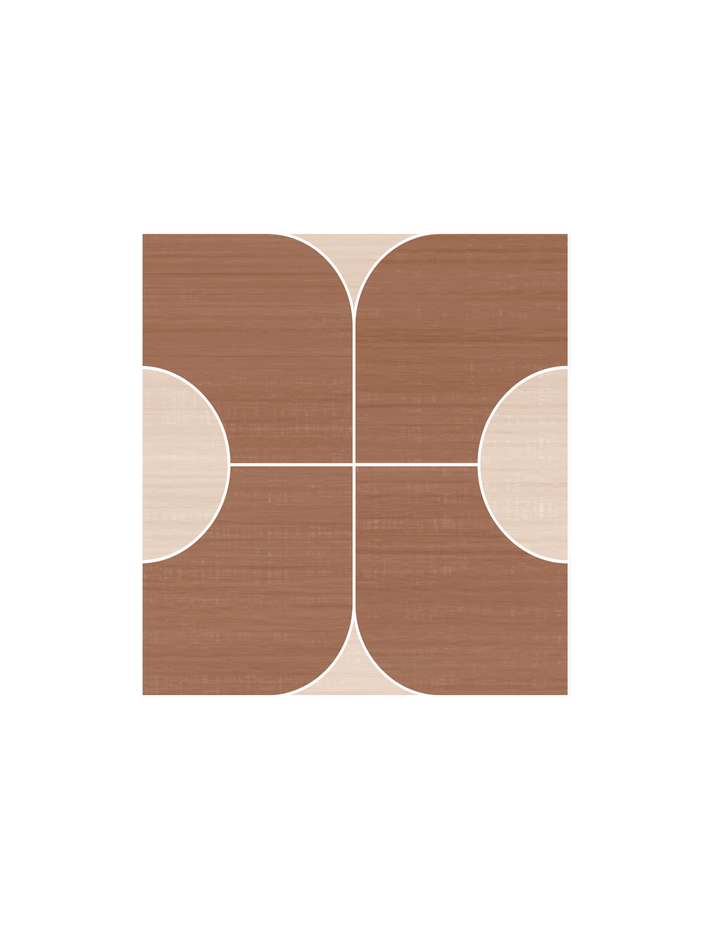 Coraline / Nutmeg Cream - Mosaic Tiles - Kaolin Surfaces