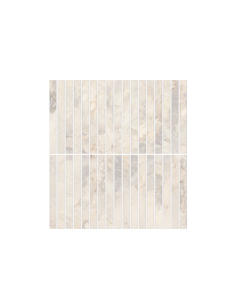 Stix Kit Kat / Cielo Dolomite Porcelain Tiles - Kaolin Surfaces