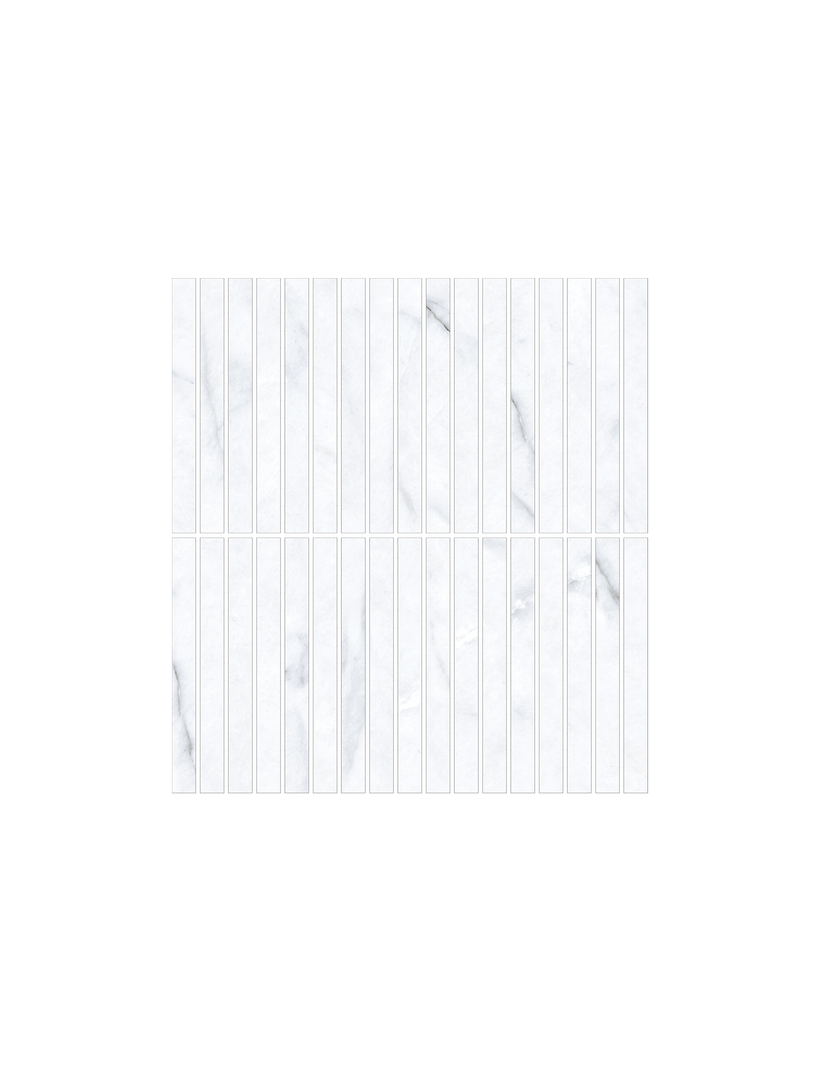 Stix Kit Kat / Giselle 2.0 - Mosaic Tiles - Kaolin Surfaces