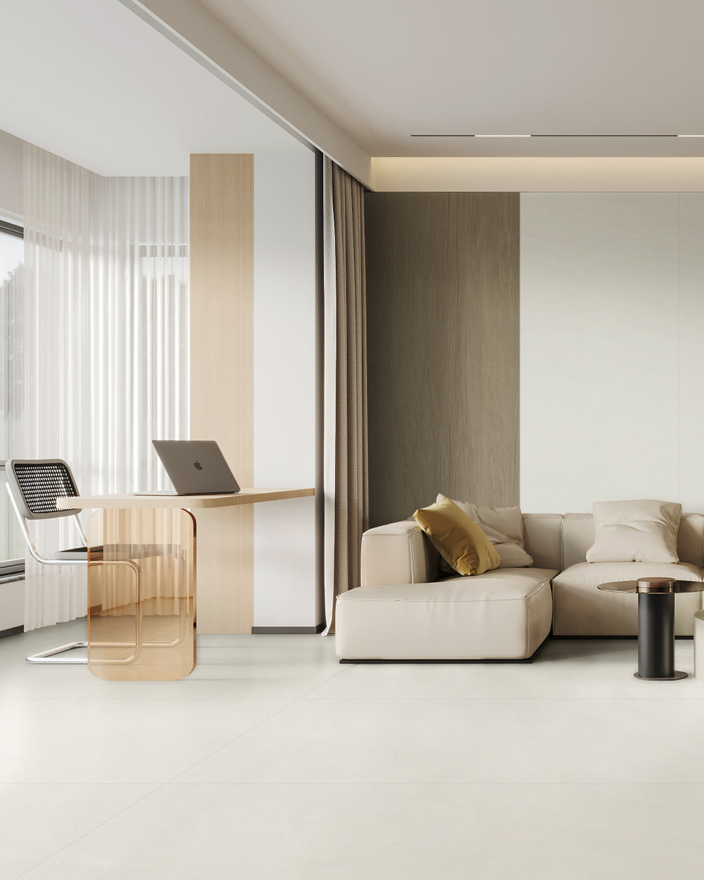 Notaio Walnut Porcelain Tiles - Wood Look - Kaolin Surfaces