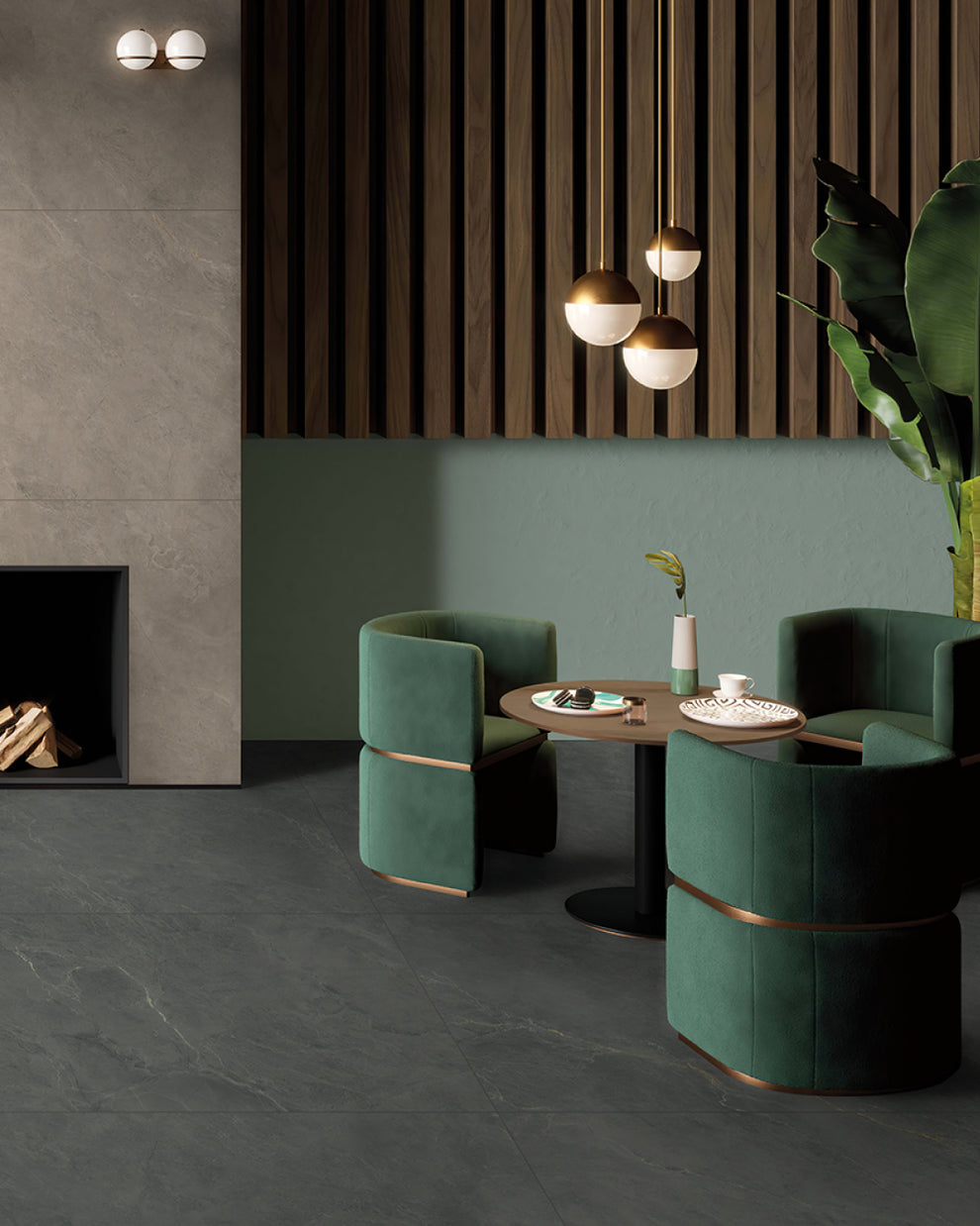 Kilimanjaro Stone Commercial Porcelain Tiles - Kaolin Surfaces